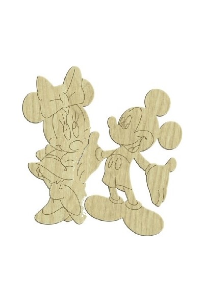 Tasula Craft House Süs Lazer Kesim Ürünler Max 6,5x4 cm - Kd 121