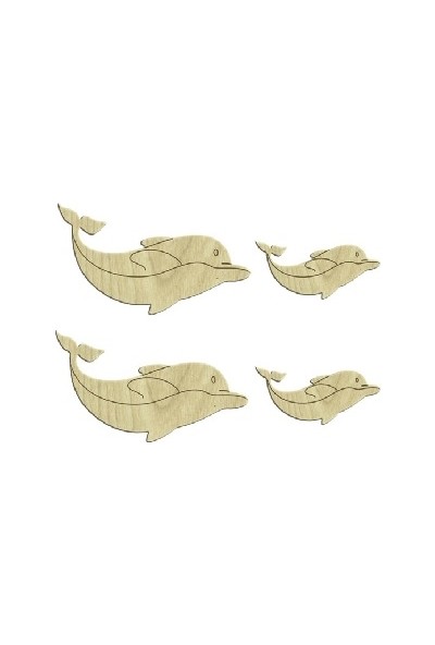 Tasula Craft House Süs Lazer Kesim Ürünler Max 9,5x3,5cm - Kd 77