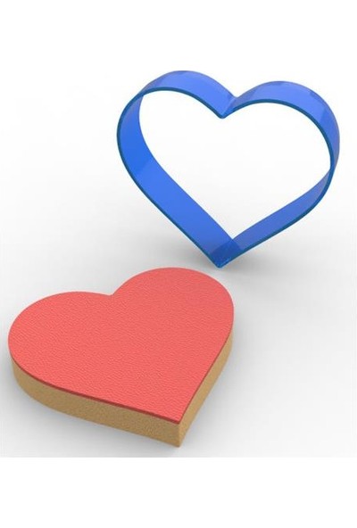 Pastaland Kalp Polikarbon Kurabiye Kalıbı Pastaland Kalp Polikarbon Kurabiye Kalıbı