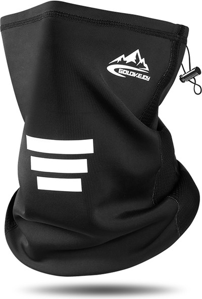 Golovejoy Kış Boyun Isıtıcı Erkek Kadın Rüzgar Geçirmez Balaclava (Yurt Dışından)