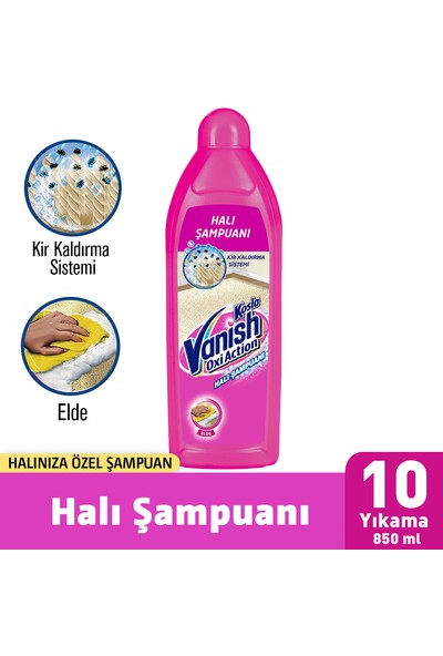 Vanish Kosla Temizliğin Ferahlığı Halı Temizleyici 850 ml
