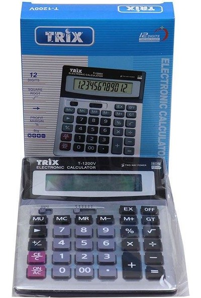 Bayrak Trix T-150 Hesap Makinesi Bayrak Trix T-150 Hesap Makinesi