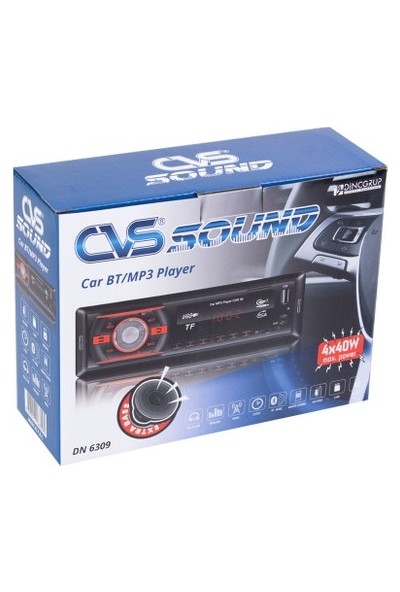 Cvs DN-6309 4X40 Watt Bluetooth+Usb-Sd Kart-Aux Destekli Oto Teyp Cvs DN-6309 4X40 Watt Bluetooth+Usb-Sd Kart-Aux Destekli Oto Teyp