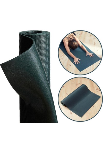 Domyos Kımjaly Yoga Matı 4 mm Koyu Yeşil 350 gr
