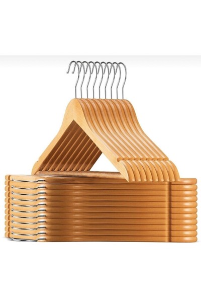 Hepsi 1 Group Ahşap Kıyafet Elbise Askısı 24 Adet 1.Kalite Hepsi 1 Group Ahşap Kıyafet Elbise Askısı 24 Adet 1.Kalite