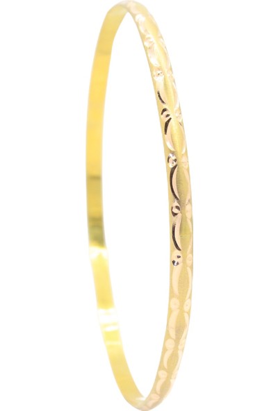 Cigold Taşsız Desenli Bilezik 14 Ayar Altın 2.47 gr 6782 Cigold Taşsız Desenli Bilezik 14 Ayar Altın 2.47 gr 6782
