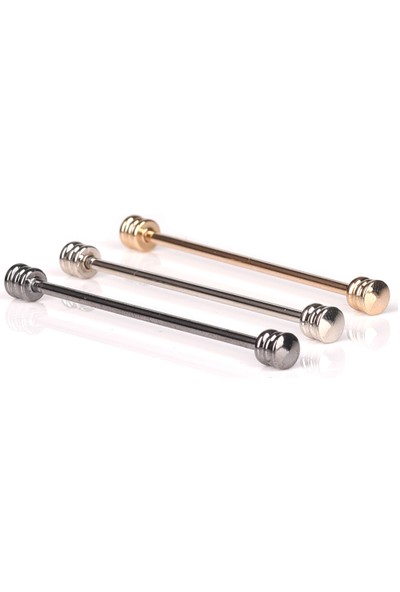 Esgue Gömlek Yaka Iğnesi 3 Renkli Set