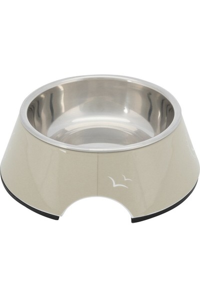 Trixie Köpek Mama ve Su Kabı, Melamin/paslanmaz Çelik, 0.2 lt /Ø14 cm , Kum Beji