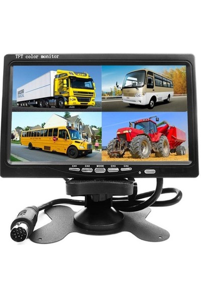 Forza 7 Inc Araç Içi Kamera Monitörü Geri Vites Uyumlu 4 Bölmeli