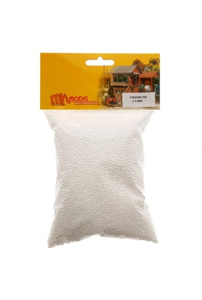 Mk Model 2-3mm Beyaz Strafor Top