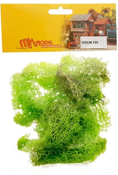 Mk Model Naturel Açık Yeşil Teraryum - Maket Yosun