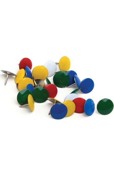 Linea Metal Renkli Raptiye 100'lü