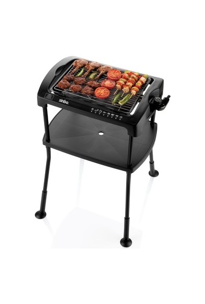 Sinbo SBG-7102A Elektrikli Ayaklı Izgara Sinbo SBG-7102A Elektrikli Ayaklı Izgara