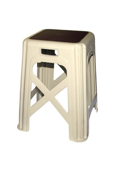 Eminhome Kuşaklı Büyük Tabure