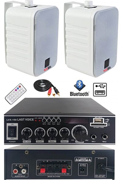 Lastvoice Ekonomi Wall Paket-2W Anfi ve Duvar Hoparlörü Seti (1 ANFİ + 2 HOPARLÖR) Lastvoice Ekonomi Wall Paket-2W Anfi ve Duvar Hoparlörü Seti (1 ANFİ + 2 HOPARLÖR)