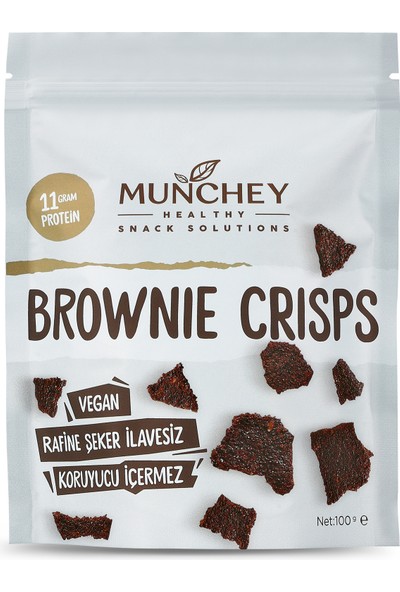Munchey Büyük Boy Brownie Crisps 100 gr