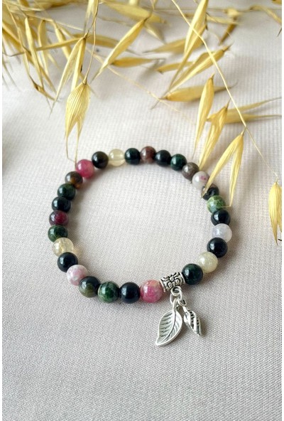 Crazy Takı Tasarım Turmalin 6 mm Doğaltaş Bileklik Crazy Takı Tasarım Turmalin 6 mm Doğaltaş Bileklik