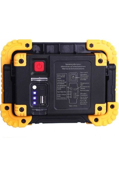 Tuğra Ticaret 750 Lümen Powerbank Şarjlı Işıldak