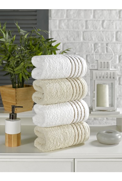 Casnack Diana Havlu Seti 4/'Lü 800gr. 50 x 90 cm