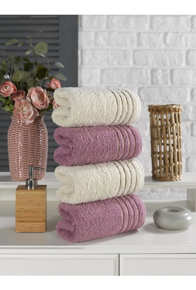 Casnack Diana Havlu Seti 4/'Lü 800gr. 50 x 90 cm