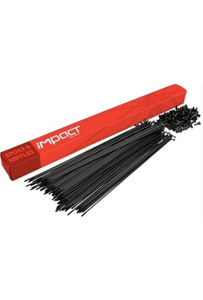 Impact Jant Teli Paslanmaz 72 Adet Siyah 270MM