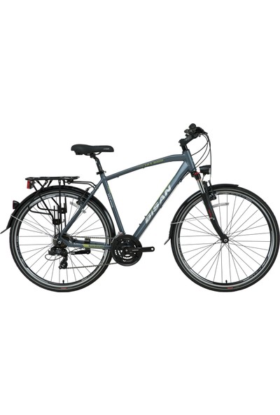 Bisan 28J Bisan Trx 8100 Şehir Bisikleti - Gri Siyah - 50