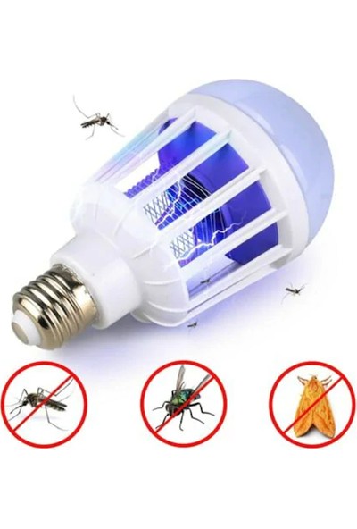Sivrisinek Karasinek Öldürücü Kovucu Lamba E27 Duy Tipi Sinek Yok Edici