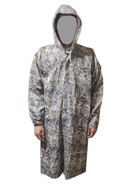 Aldos Balıkçı Yağmurluk, Pvc, Saz Desenli