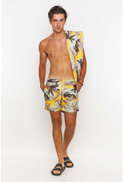 Redowl Kamuflaj Erkek Şort Mayo Redowl Kamuflaj Erkek Şort Mayo