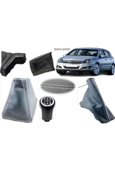 Vts Körük Opel Astra H Vites Körüğü + El Freni Körüğü + Vites Topuzu 5 Ileri Delikli Deri Gri Dikiş Vts Körük Opel Astra H Vites Körüğü + El Freni Körüğü + Vites Topuzu 5 Ileri Delikli Deri Gri Dikiş