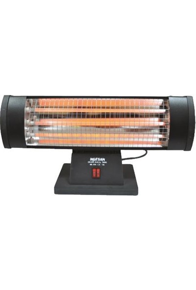 Bayersan 3 Camlı Quartz Soba 1800W