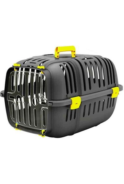 Ferplast Jet 20 Kedi Köpek Taşıma Çantası Sarı Klipsli 37 x 57 x 33 cm Sarı