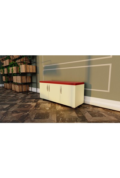 Ünüvar Konsept Puflu Dekoratif Ayakkabılık