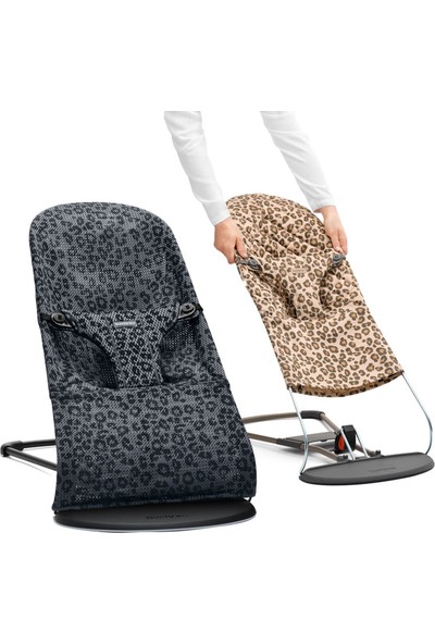 Babybjörn Bliss Ana Kucağı Mesh & Yedek Kılıf / Anthracite Leopard