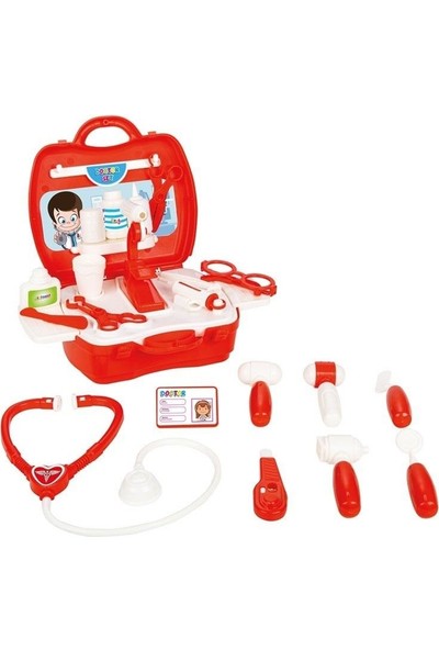 Pilsan Aksesuarlı Çantalı Doktor Seti Pilsan Aksesuarlı Çantalı Doktor Seti
