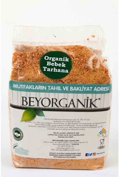 Beyorganik Bebek Tarhanası 500 gr Beyorganik Bebek Tarhanası 500 gr