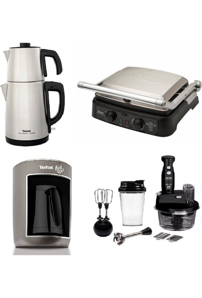 Tefal Mutfak Seti / Elektrikli Premium Çeyiz Seti Gourmet Plus Tefal Mutfak Seti / Elektrikli Premium Çeyiz Seti Gourmet Plus