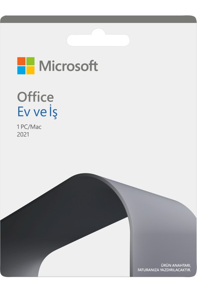 Microsoft Office Ev ve Iş 2021 - Elektronik Lisans Microsoft Office Ev ve Iş 2021 - Elektronik Lisans