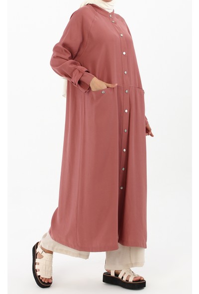 ALLDAY Çıtçıtlı Ferace