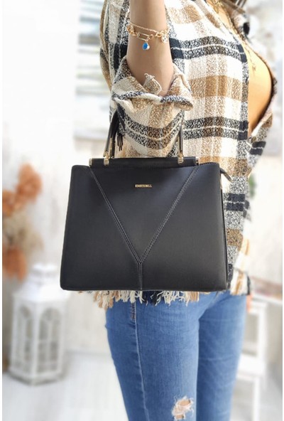 Kriste Bell Kristebel Kadın El Çantası 7099-S Süet Siyah Kriste Bell Kristebel Kadın El Çantası 7099-S Süet Siyah