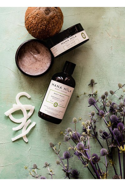 Mana Mila 125 ml Coconut Lime Vücut Peelıng