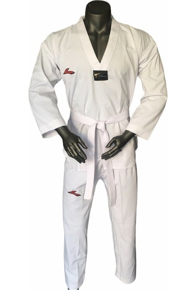 Beyaz Yaka Taekwondo Elbisesi