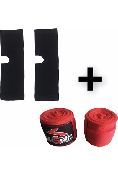 Remege Kickboks Muay Thai Ayak Çorabı Bilek Bandajı ve Boks Kickboks Bandajı Ikili Set Remege Kickboks Muay Thai Ayak Çorabı Bilek Bandajı ve Boks Kickboks Bandajı Ikili Set