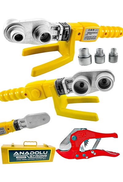 Anadolu Strong ANS1026 Pprc Boru Kaynak Mini Makina Seti Sarı Anadolu Strong ANS1026 Pprc Boru Kaynak Mini Makina Seti Sarı