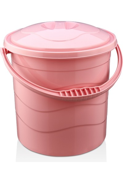 Sev Plastik 3 No Renkli Kapaklı Su Kovası 10 Lt