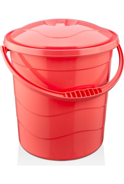 Sev Plastik 5 No Renkli Kapaklı Su Kovası 20 Lt