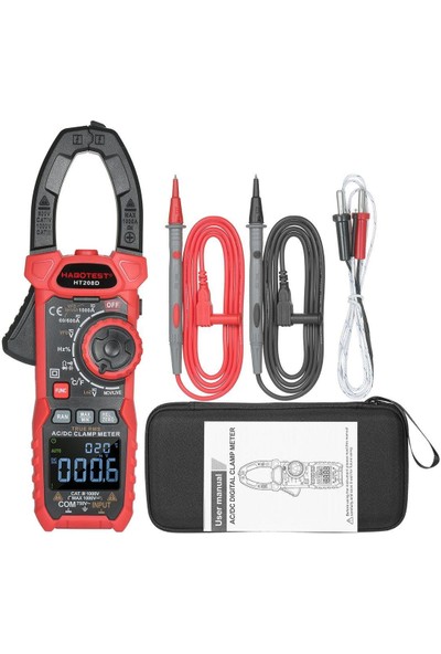 Habotest HT208D 1000A Ac/dc True Rms Dijital Pensampermetre Habotest HT208D 1000A Ac/dc True Rms Dijital Pensampermetre
