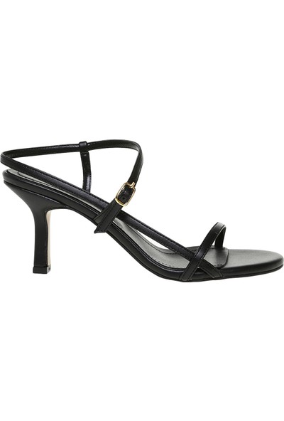 Fabrika Kadın Siyah Topuklu Ayakkabı