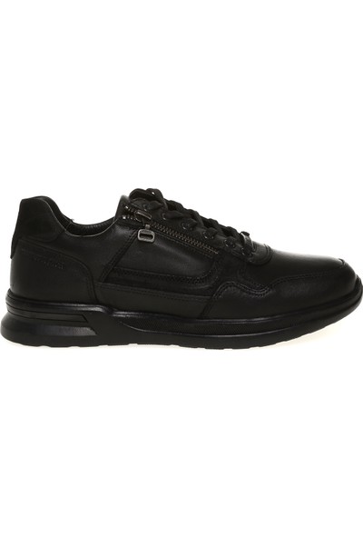 Hammer Jack Siyah Erkek Deri Günlük Ayakkabı