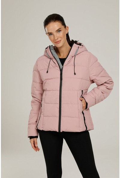 Lumberjack SN31 Apreskı Coat 1pr Pembe Kadın Kısa Kaban Lumberjack SN31 Apreskı Coat 1pr Pembe Kadın Kısa Kaban